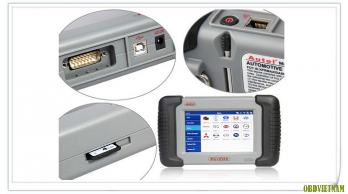 Máy đọc lỗi đa năng Autel MaxiDAS DS708 Scanner